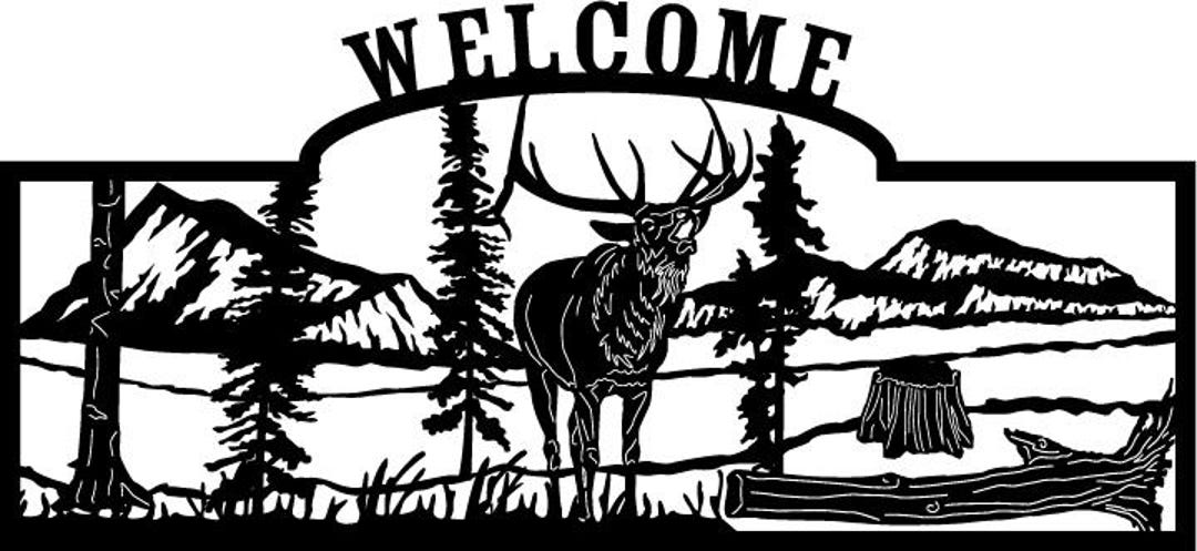 CNC WELCOME SIGNS Files Entire Catalog .dxf - Etsy