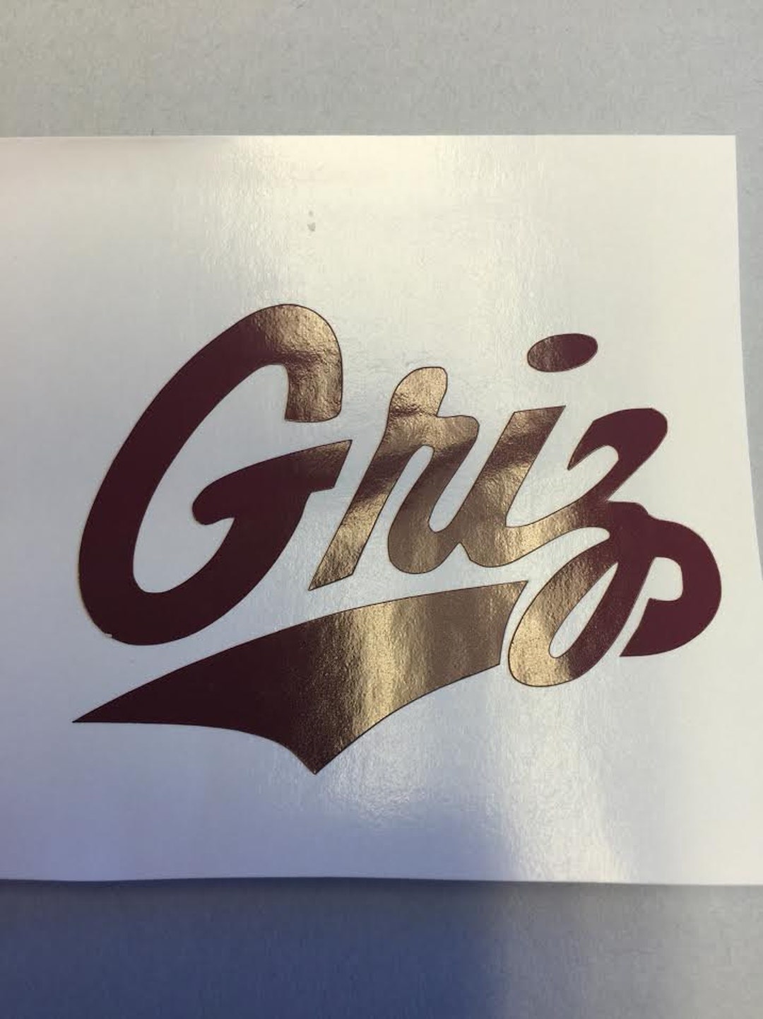 Montana Grizzlies Decal - Etsy
