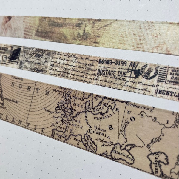 Map Washi Tape - Etsy