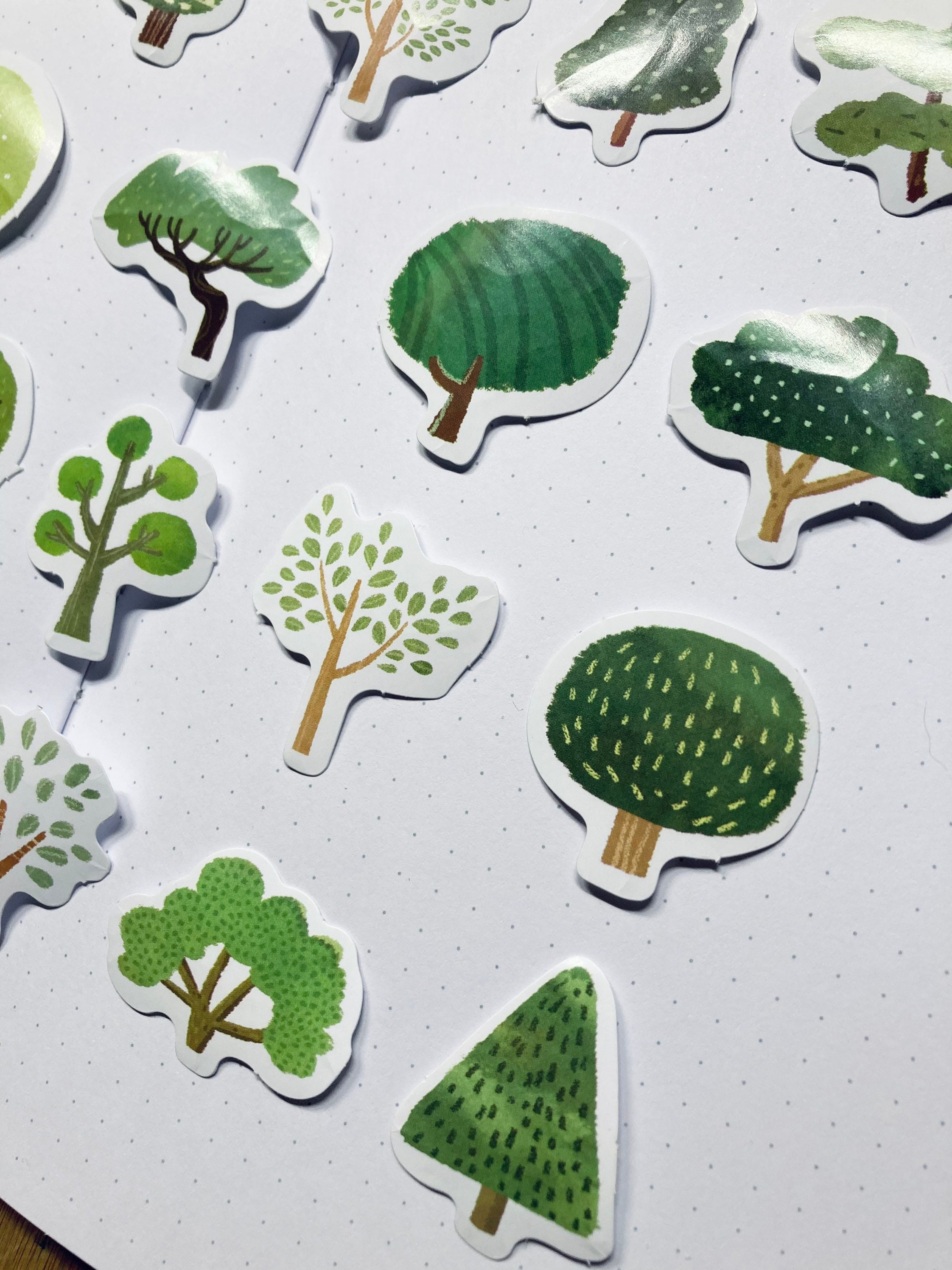 38 23 or 15 Tree Forest Vacation Camping Outdoor Planner | Etsy