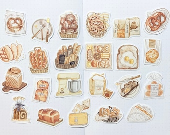 Pastry Stickers | Etsy