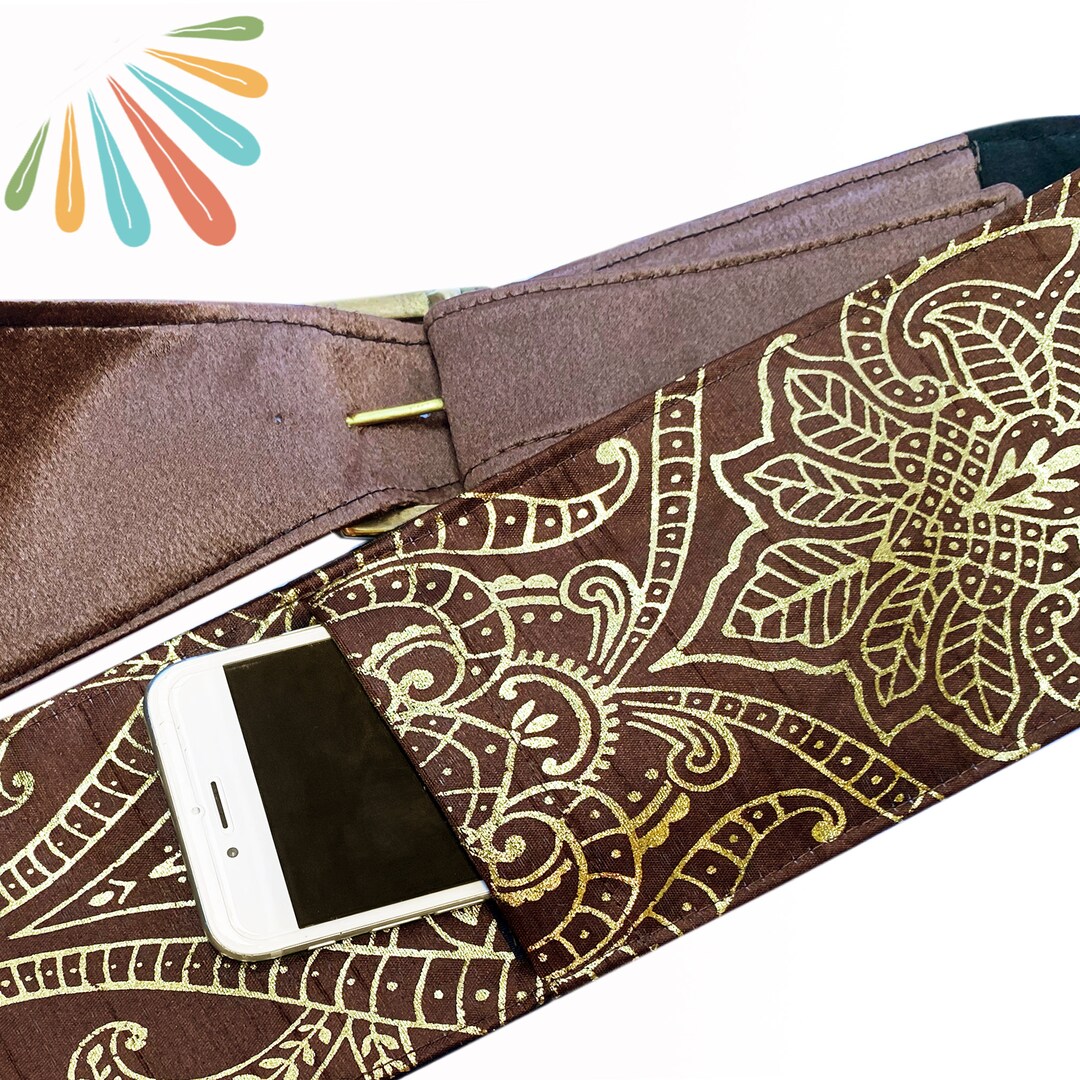 Wide Belt With Secret Pockets for Cards, Money and Phone. Perfect ...