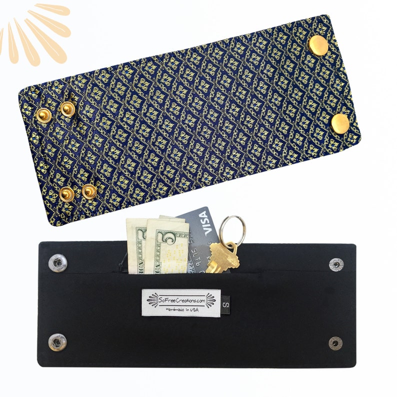 Ankle Bracelet Wallet, Wrist Wallet for Women, Elegant Wallet, Birthday ...