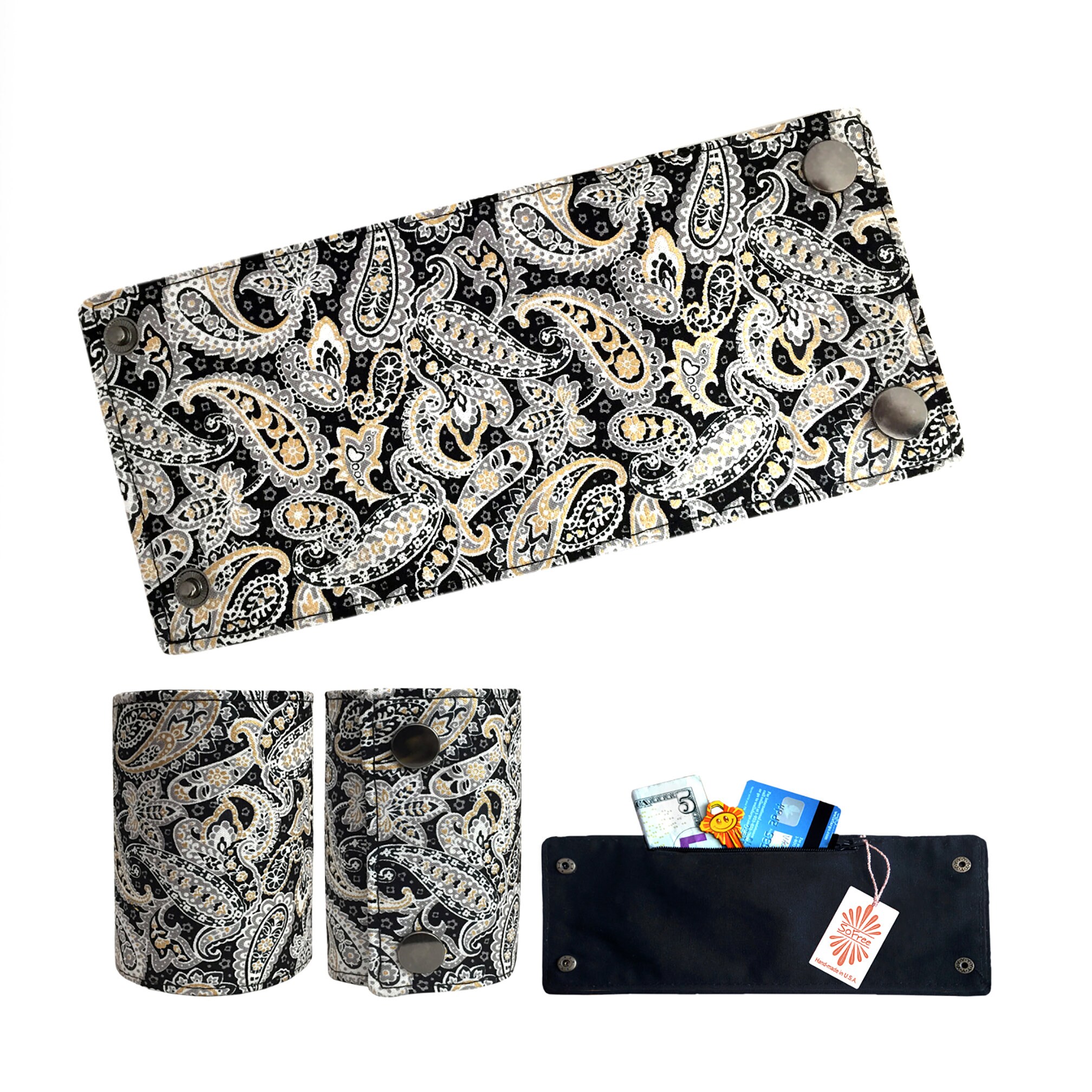 Hidden Compartment Bracelet Compact Wallet WRIST WALLET - Etsy Hong Kong