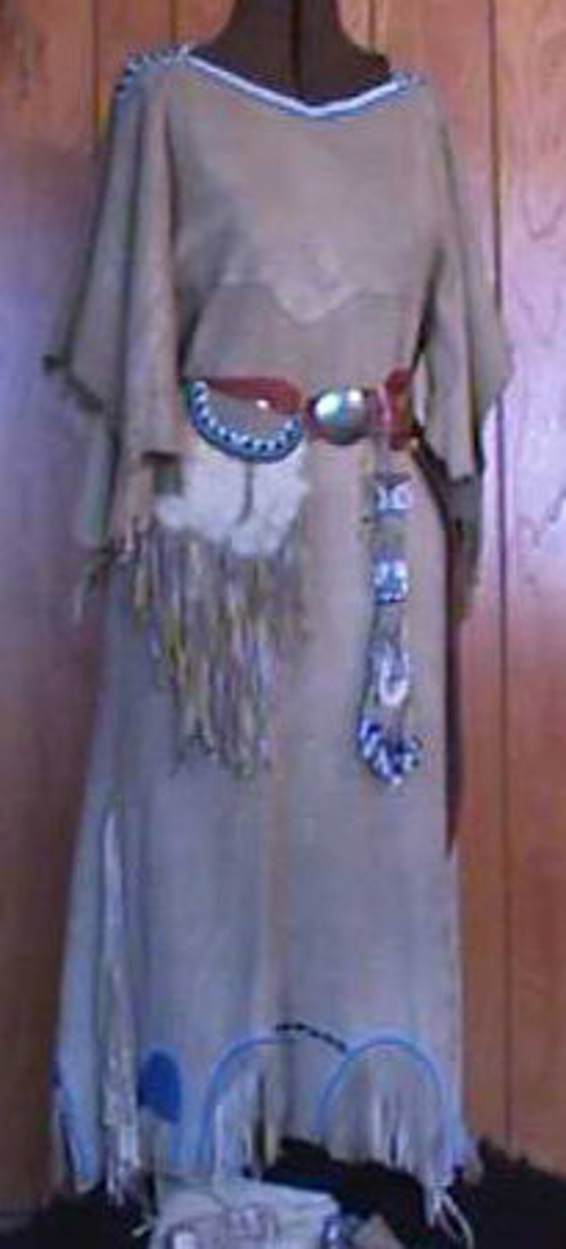 Three Hide Dress - Etsy