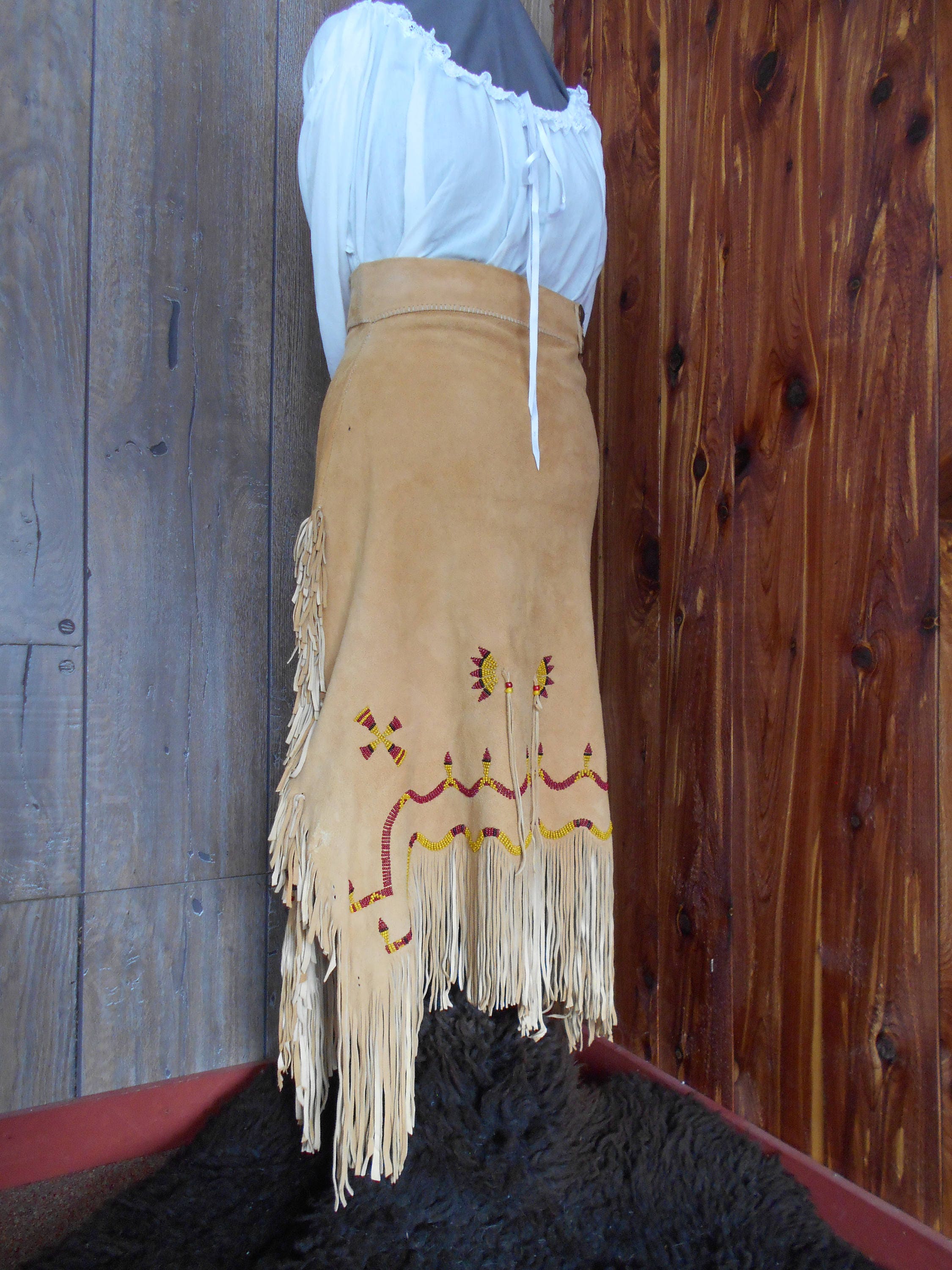 Hide Skirt - Etsy