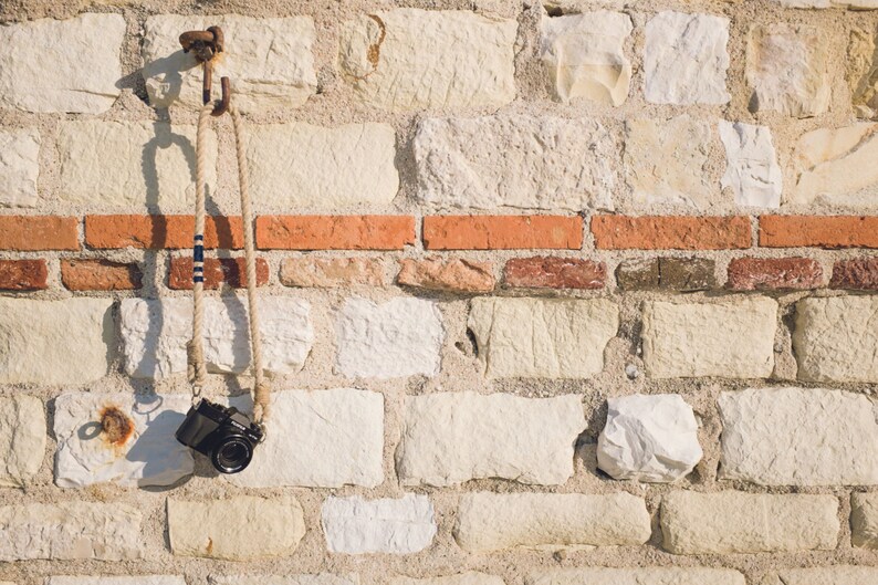 Camera strap RAW navy | Etsy