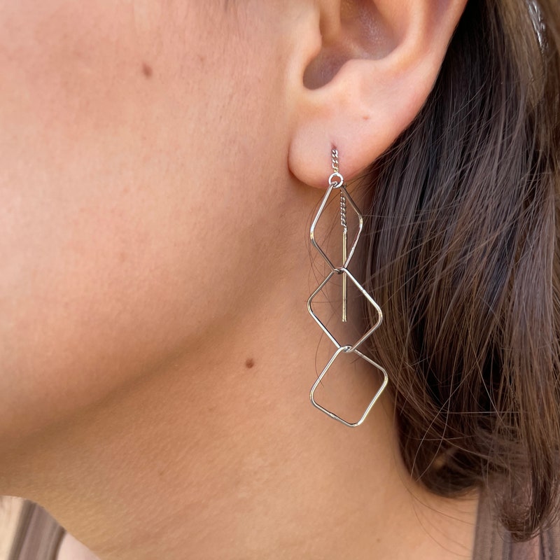 Interlocking Squares - Etsy