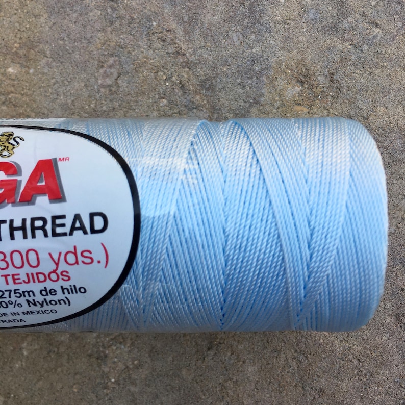 Omega Hilo Nylon No. 5 Thread for Crafts & Jewelry Blue Black - Etsy