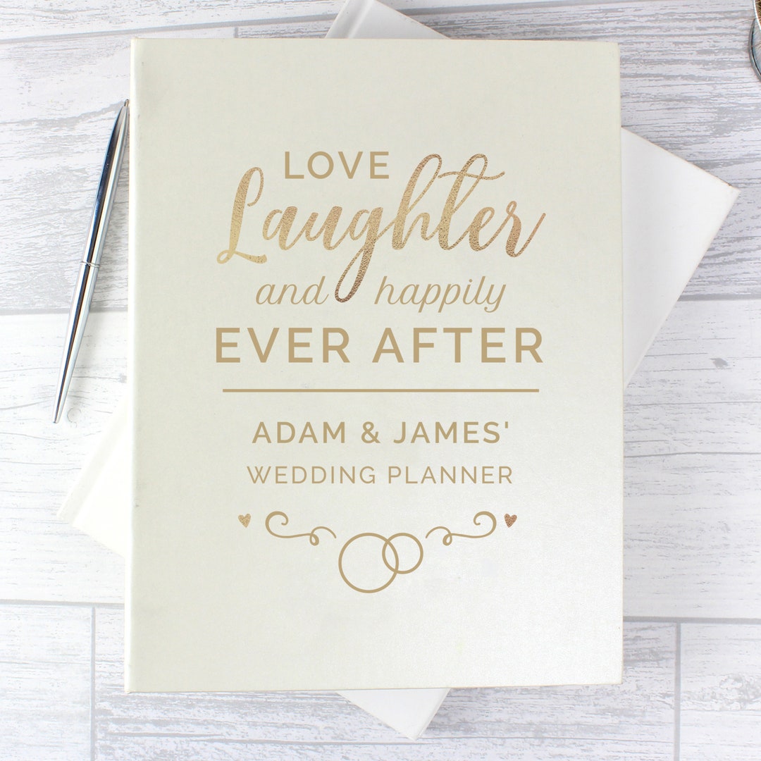 Personalised Wedding Planner. Custom Wedding Book. Wedding Day Planner ...