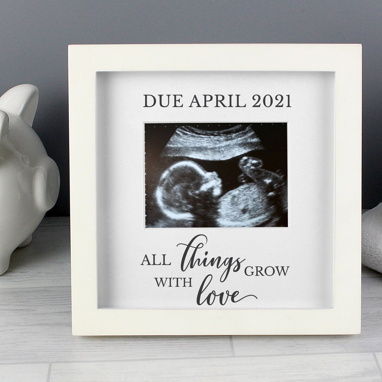 Baby Scan Frame. Personalised Photo Frame. Picture Frame Ideal | Etsy