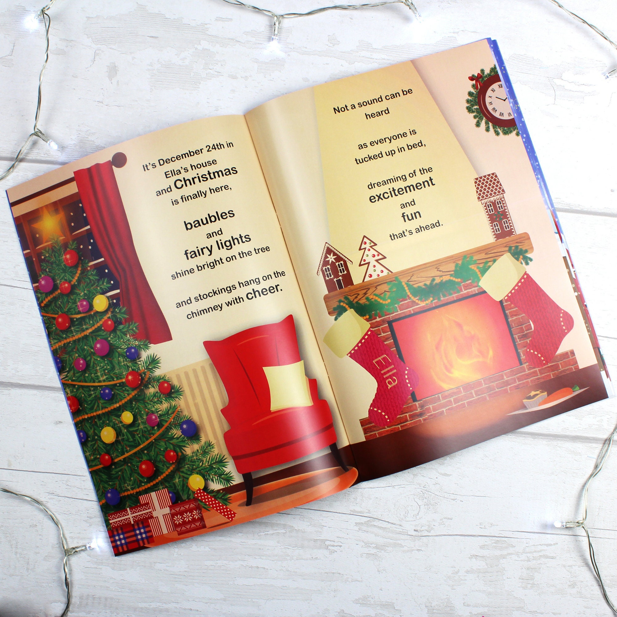 Personalised Christmas Book. Child's Story Book. - Etsy UK
