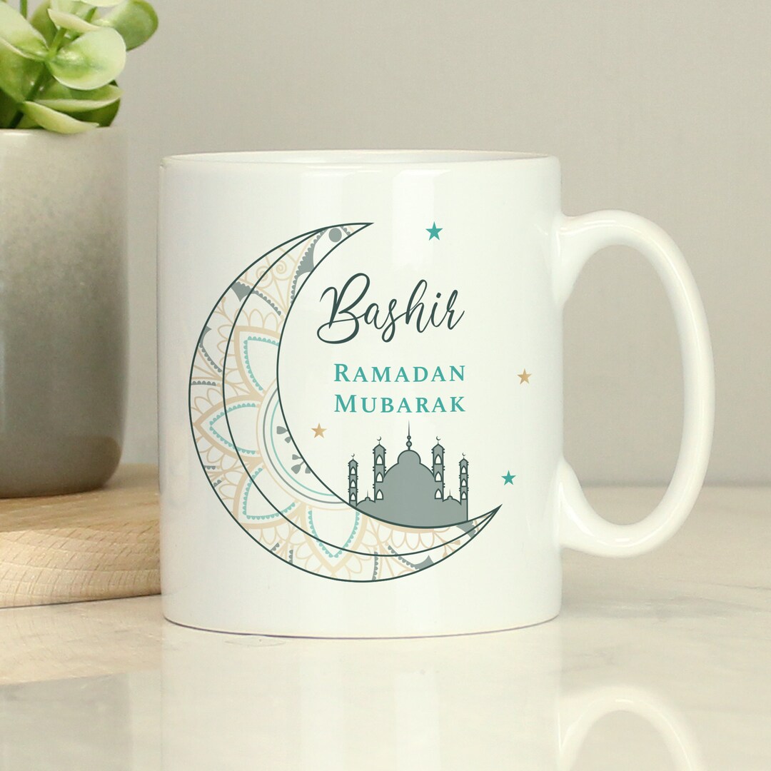 Personalised Islamic Gift. Eid and Ramadan Mug. Muslim Keepsake ...