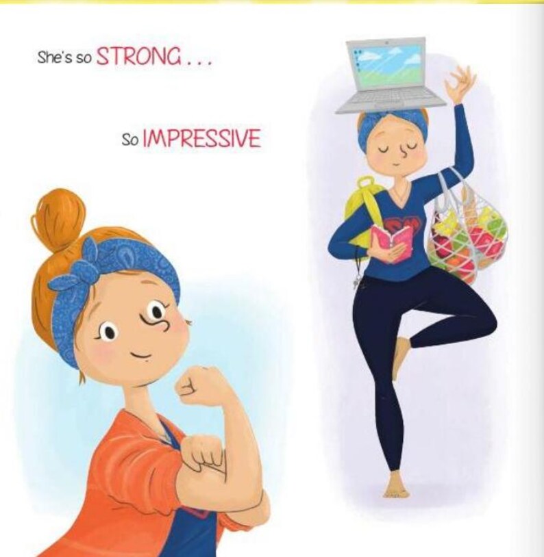 Personalised Children's Story About Their Mum. Super Mum Storybook. New ...