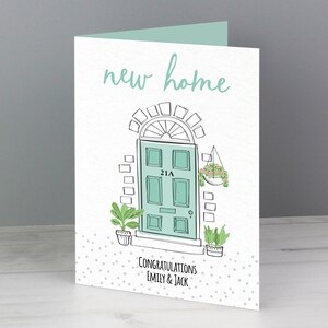 Personalised New Home Card. New House Keepsake Card. - Etsy