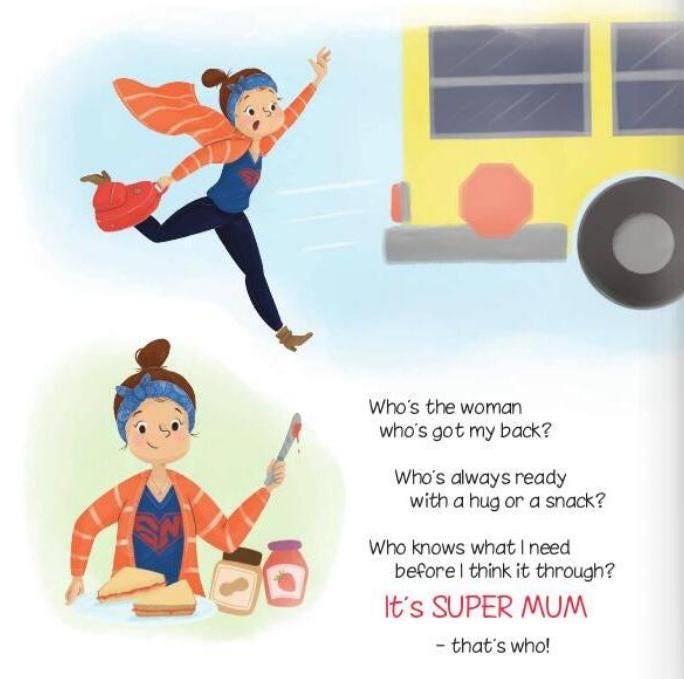 Personalised Children's Story About Their Mum. Super Mum Storybook. New ...