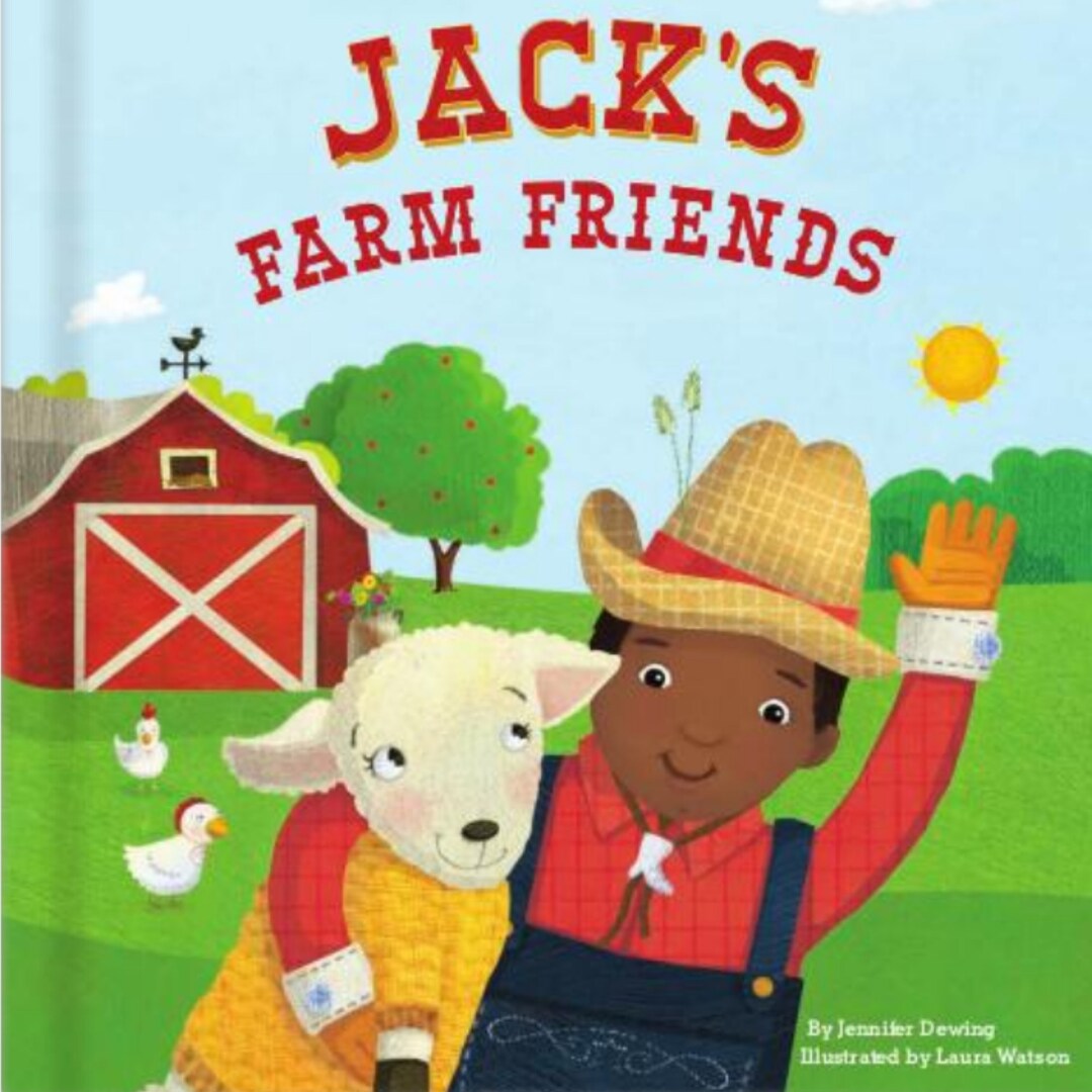 My Farm Friends Personalised Children's Book. Kid's Board Book.farm ...