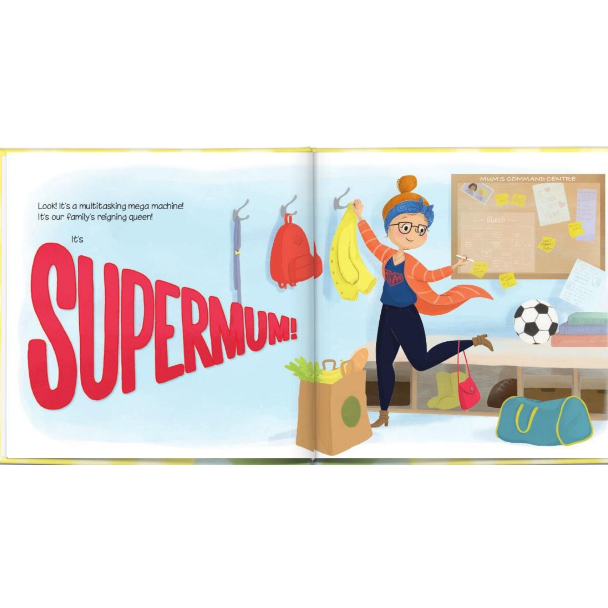 Personalised Children's Story About Their Mum. Super Mum Storybook. New ...