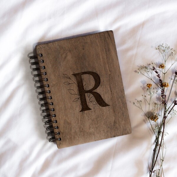 Wooden Notebook - Etsy