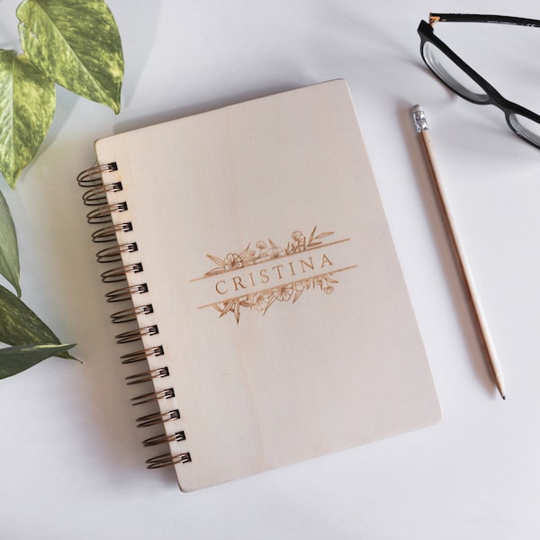 Custom Design Name Notebook - Etsy