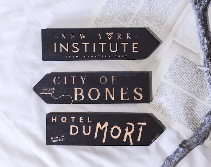 Shadowhunters-Stele The Mortal Instruments - Etsy.de