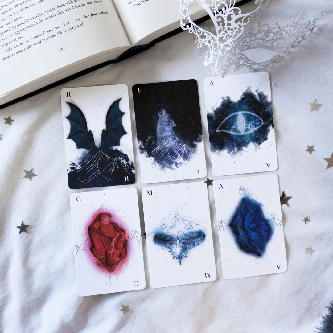 Set Fo 6 Cards, Inner Circle Characters, Playing Cards Sized, ACOMAF ...