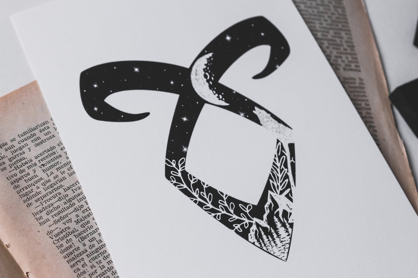 Angelic Rune Art PRINT Inspired by the Shadowhunter World - Etsy