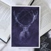 Terrasen Stag Constellation PRINT Inspired by Sarah J Maas - Etsy