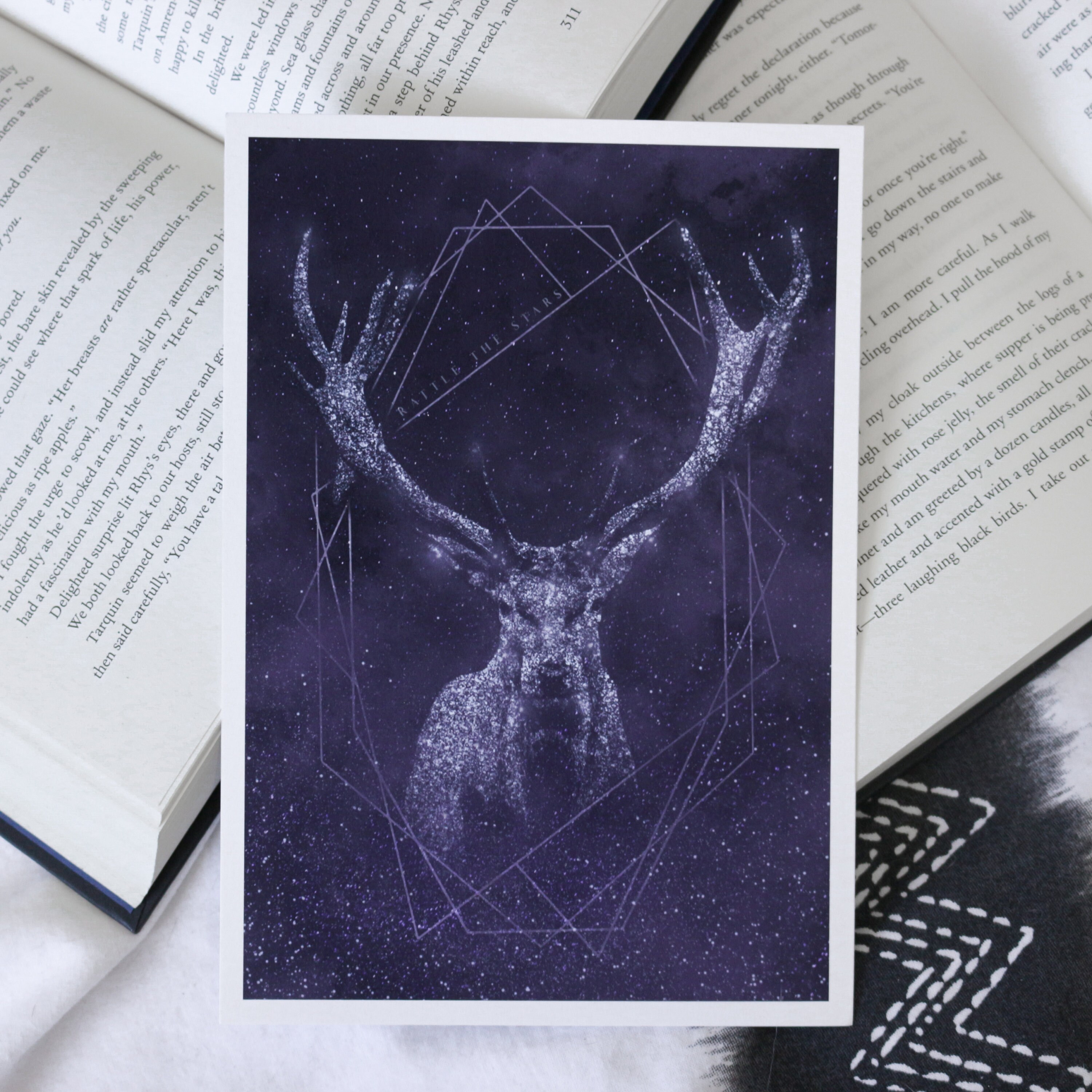 Terrasen Stag Constellation PRINT Inspired by Sarah J Maas - Etsy