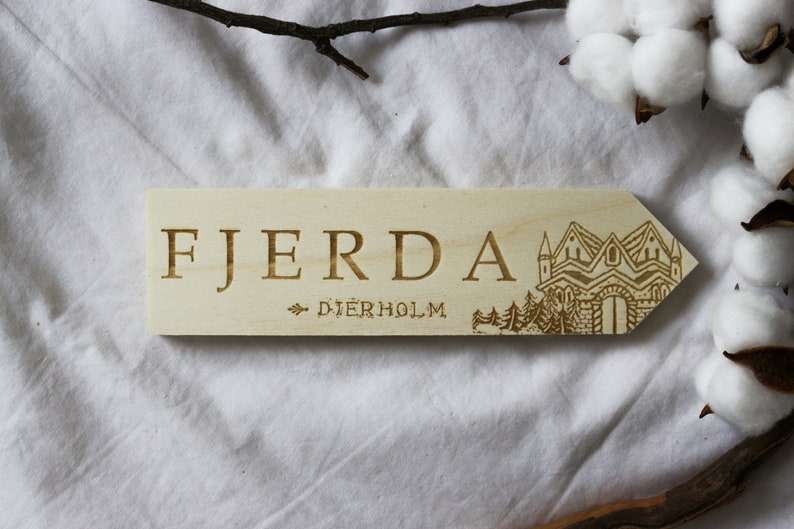 Grishaverse Individual Large Wooden Signposts Fjerda Kerch | Etsy