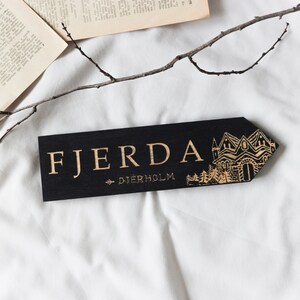 Grishaverse Individual Large Wooden Signposts, Fjerda, Kerch, Ravka ...