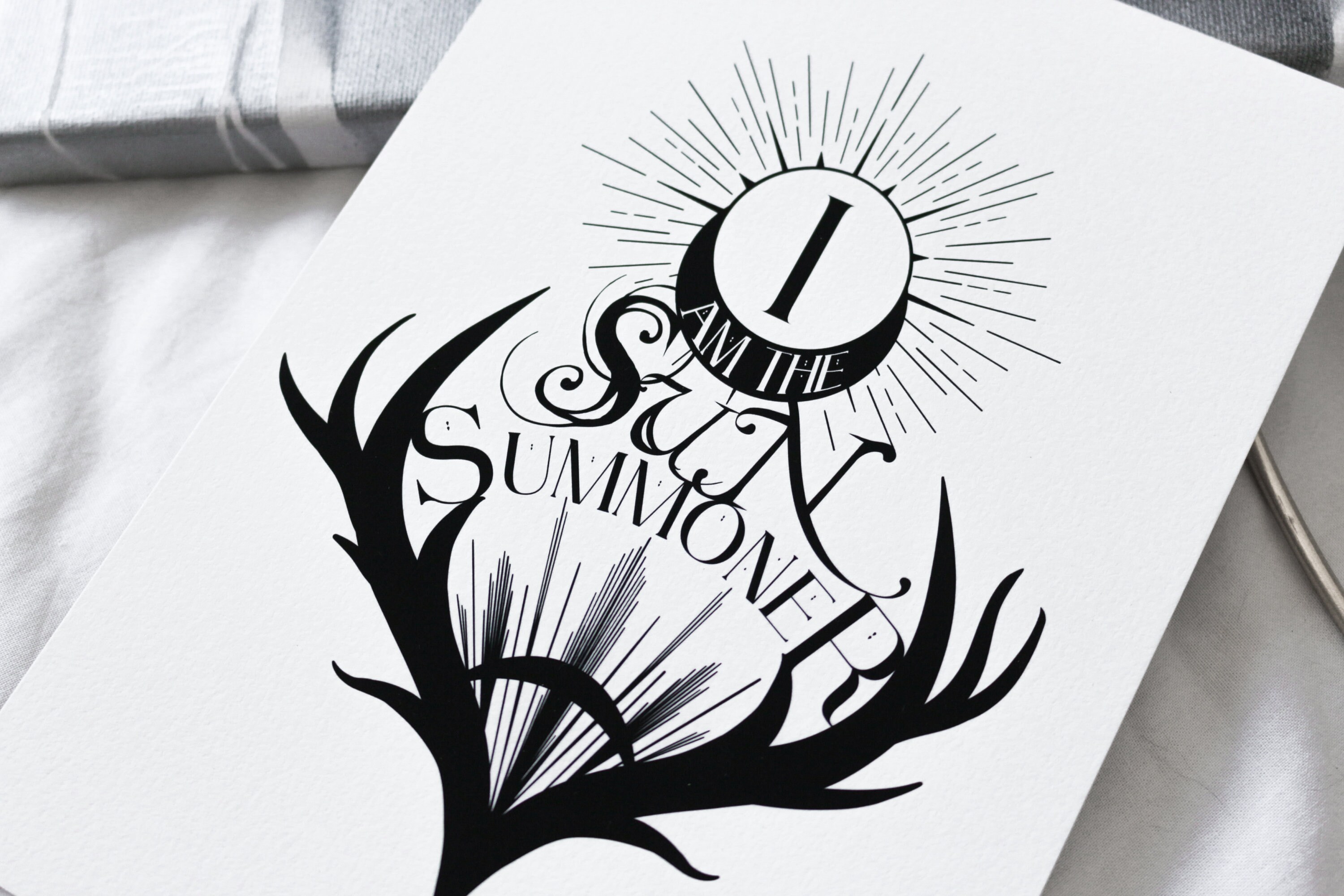 Print from the Shadow and Bone Trilogy Sun Summoner | Etsy