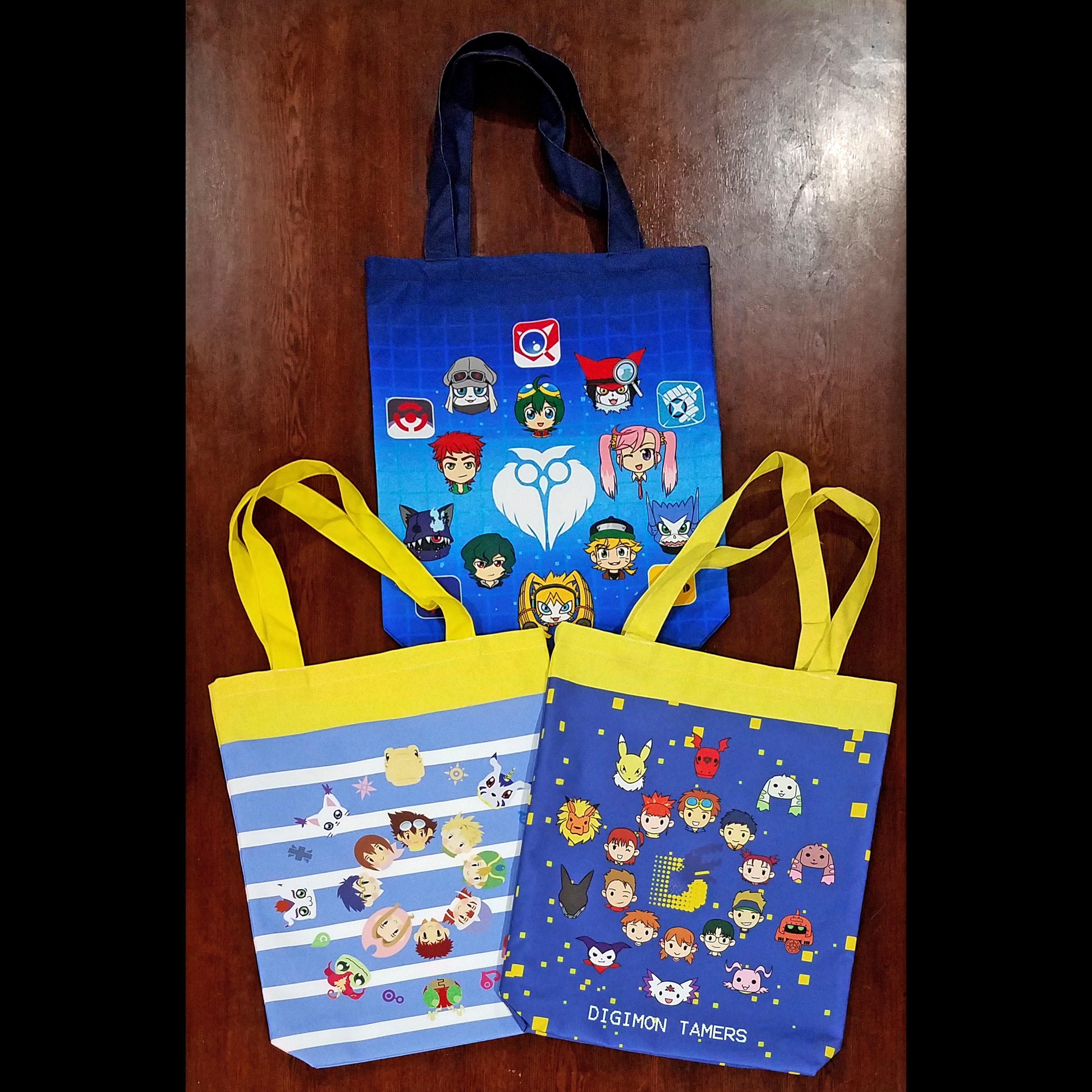 Digimon Tote Bags - Etsy