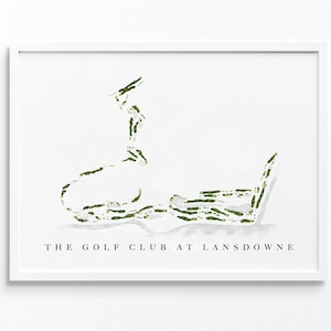 Golf Club at Lansdowne | Lansdowne, VA | Golf Course Map, Personalized ...