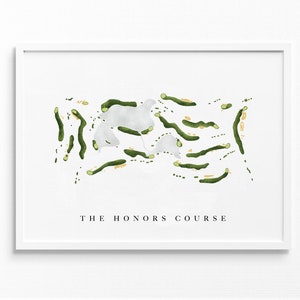 The Honors Course Chattanooga TN Golf Course Map Golfer - Etsy
