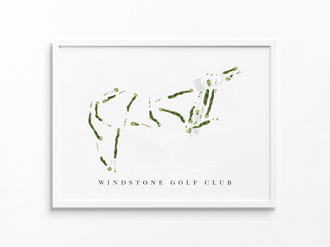 Windstone Golf Club | Ringgold, GA | Golf Course Map, Personalized Golf ...