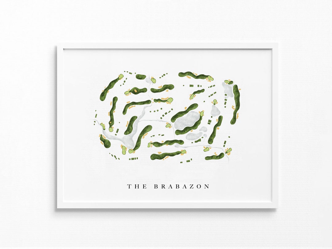 The Brabazon | Sutton Coldfield, UK | Golf Course Map, Personalized ...