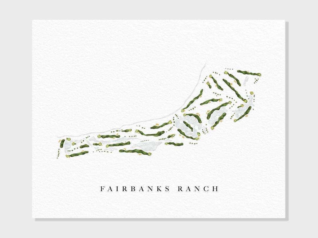 Fairbanks Ranch Country Club | San Diego, CA | Golf Course Map ...