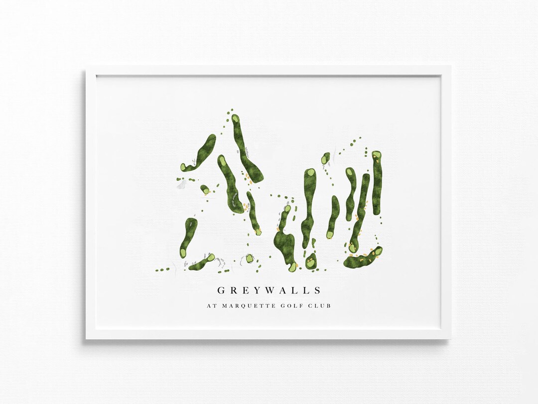 Greywalls at Marquette Golf Club | Marquette, MI | Golf Course Map ...