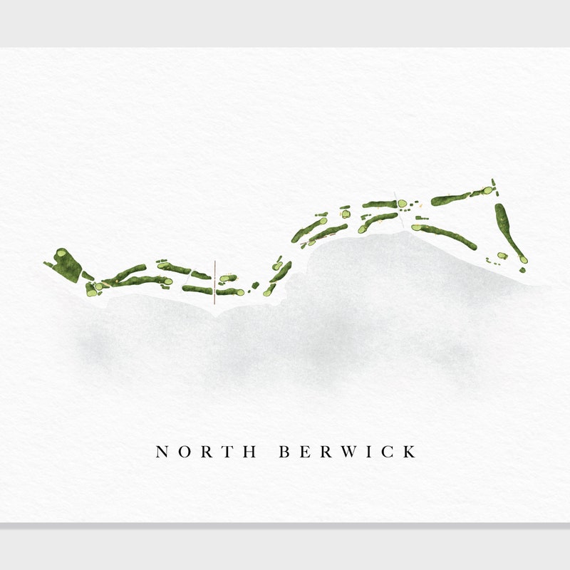 North Berwick Poster - Etsy UK