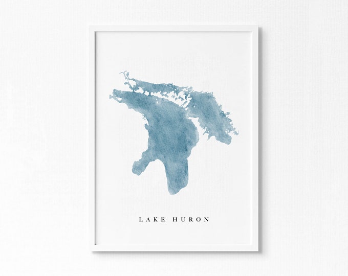 Lake Huron Fort Gratiot Lighthouse | Vintage Travel Poster- Great Lakes ...