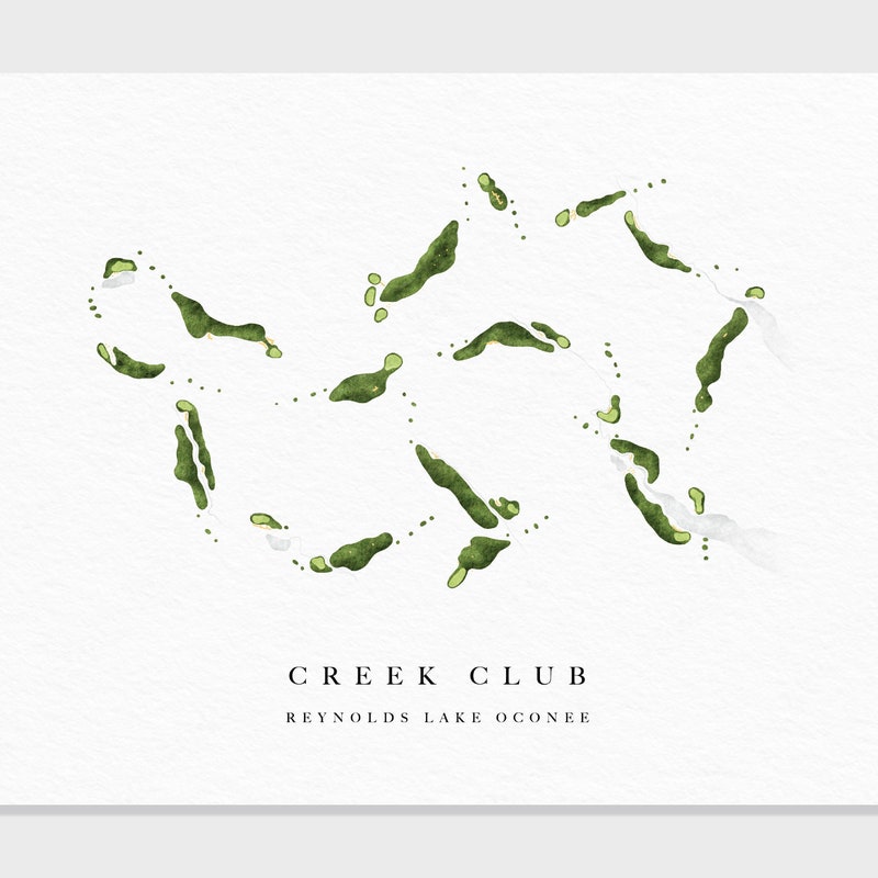 Watercolor Art Creek - Etsy