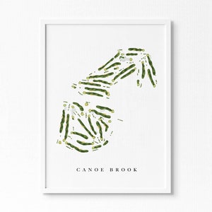 Canoe Brook Country Club | Summit, NJ | Golf Course Map, Personalized ...