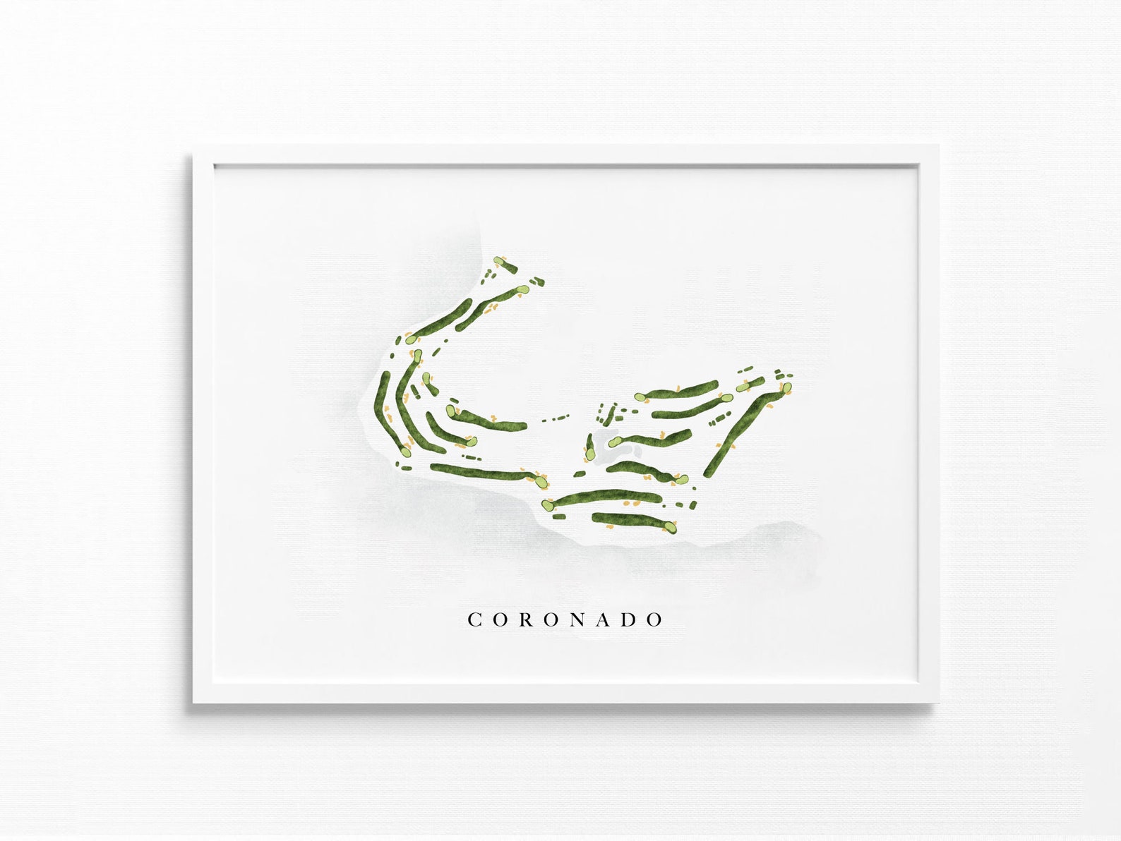 Coronado Municipal | Coronado Island, CA | Golf Course Map ...
