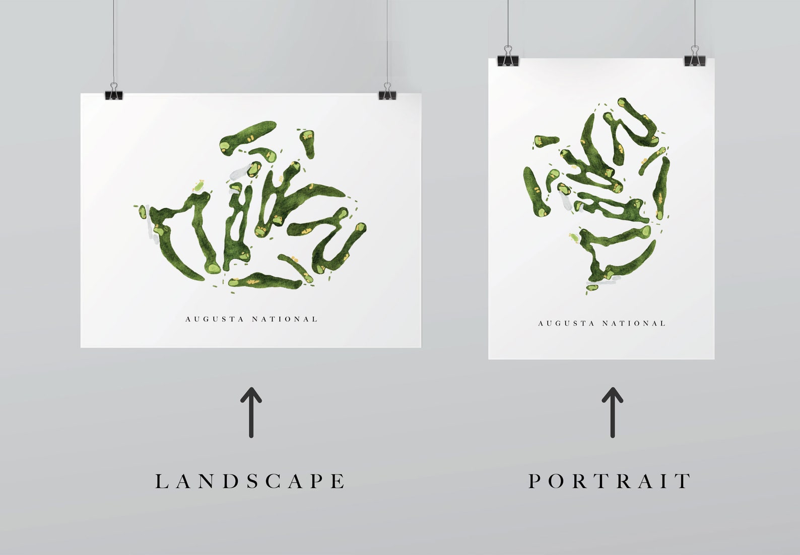 Wissahickon Philadelphia Cricket Club Golf Course Map | Etsy