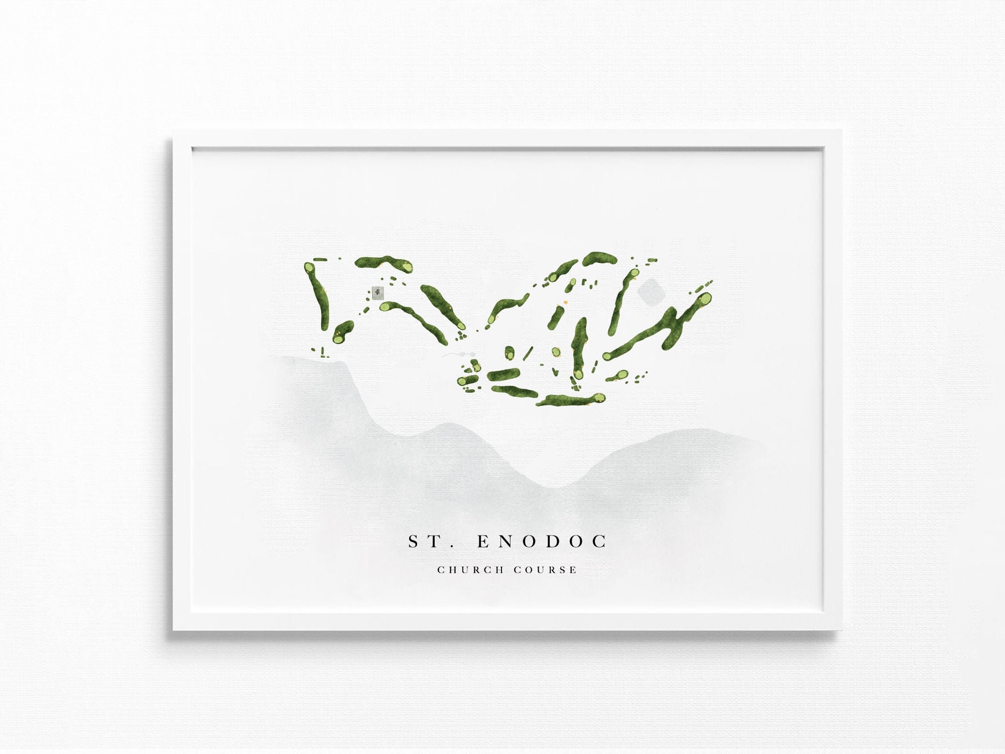 St. Enodoc Golf Club Church Course Rock England Golf - Etsy