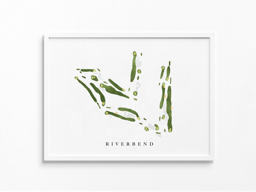 Riverbend Golf Course | Tequesta, FL | Golf Course Map, Personalized ...