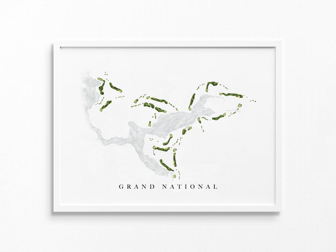 RTJ Golf Trail at Grand National | Opelika, AL | Golf Course Map ...