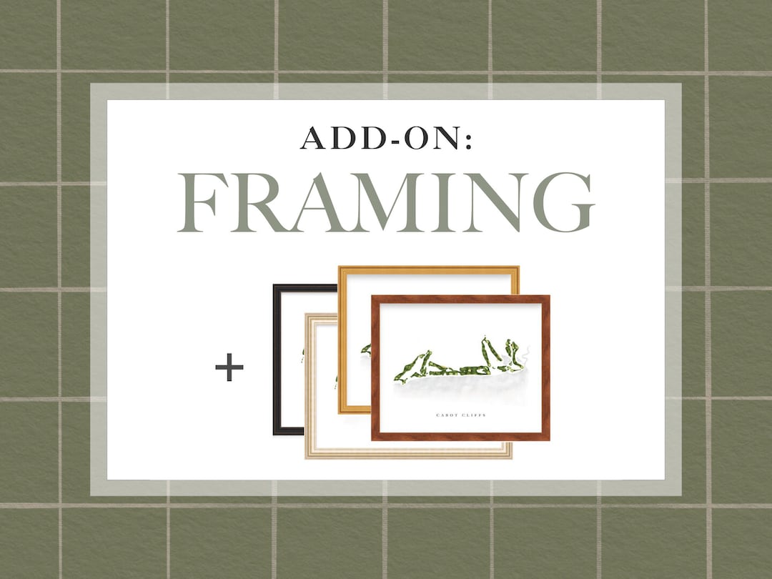 ADD-ON: Frame | Professional Custom Framing With Free Shipping - Etsy