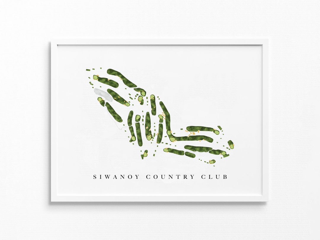 Siwanoy Country Club | Bronxville, NY | Golf Course Map, Personalized ...